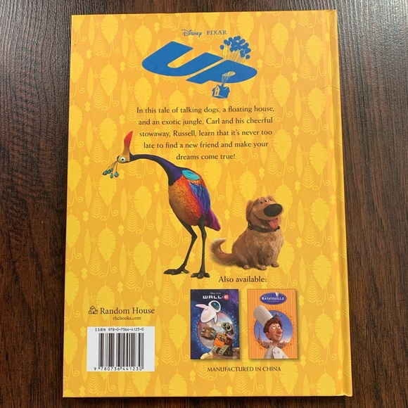 Disney | Other | Disney Pixar Up Book | Poshmark